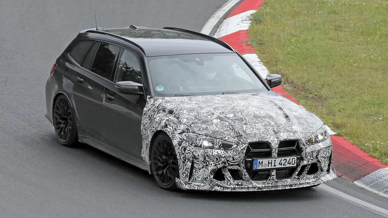 New BMW M3 CS Touring spotted: hardcore family estate could be packing ...