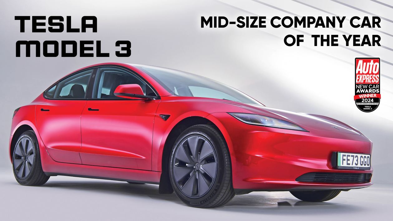 Mid-size Company Car of the Year 2024: Tesla Model 3 - WSG Consumer ...