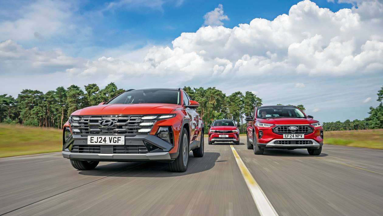 Hyundai Tucson vs Ford Kuga vs Vauxhall Grandland: which is the ...