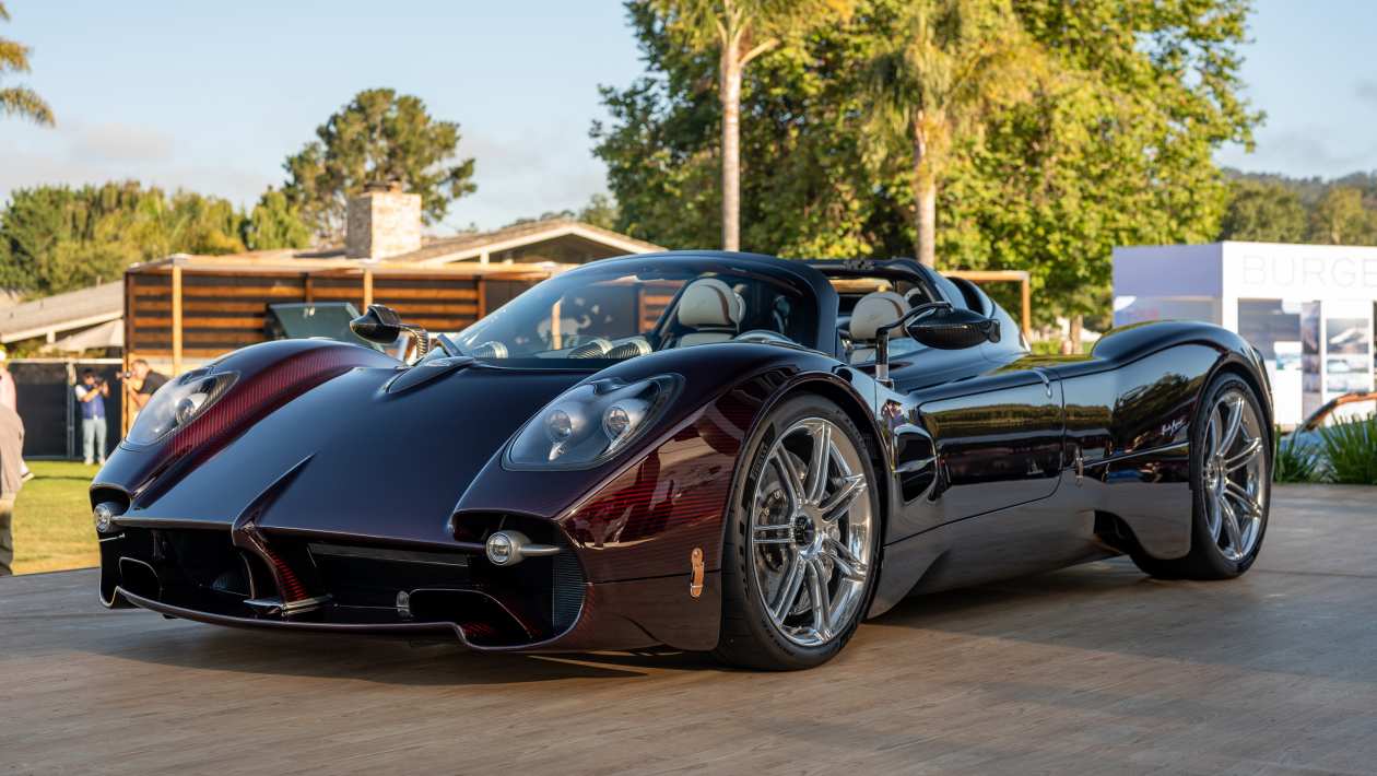 New Pagani Utopia Roadster makes its Monterey Car Week debut - WSG ...
