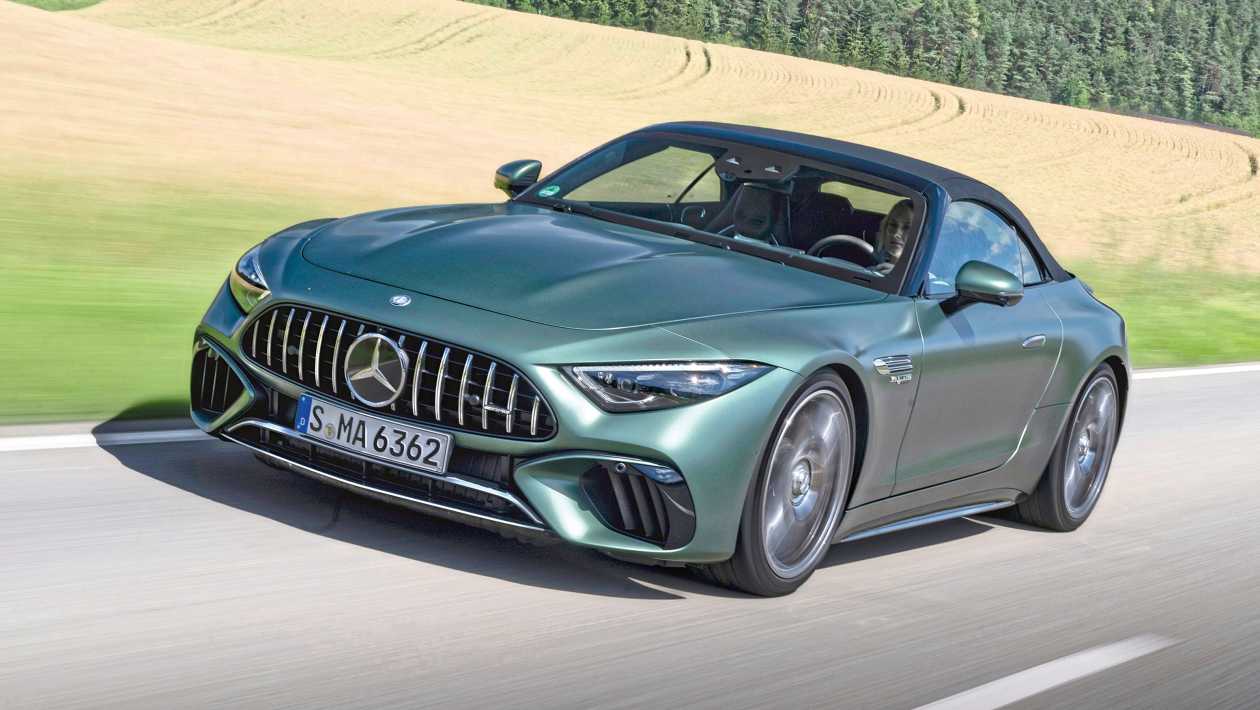 New Mercedes-AMG SL 63 S E Performance review: plug-in GT is most ...