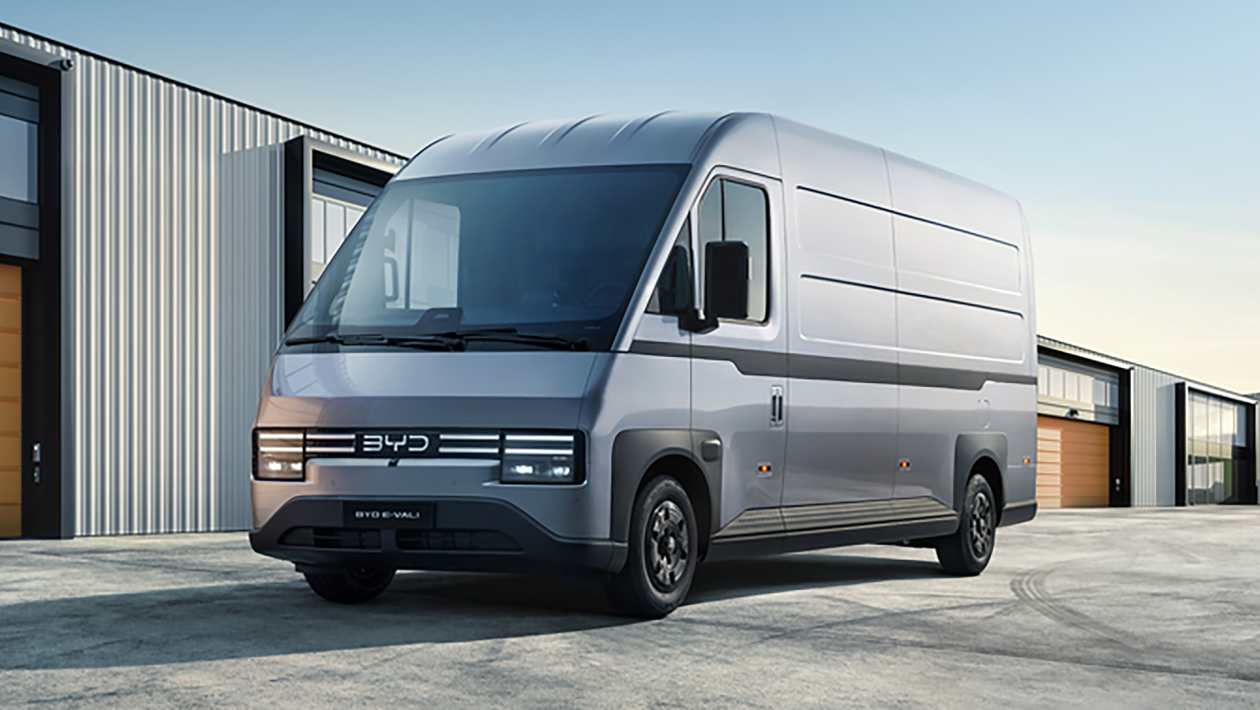 New BYD E-Vali electric van offers more load space than the Ford E ...