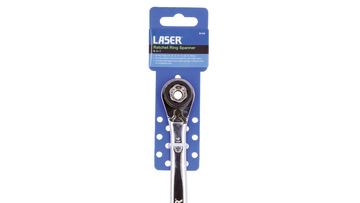 Laser Tools Ratchet Ring Spanner 8-in-1 review | Auto Express