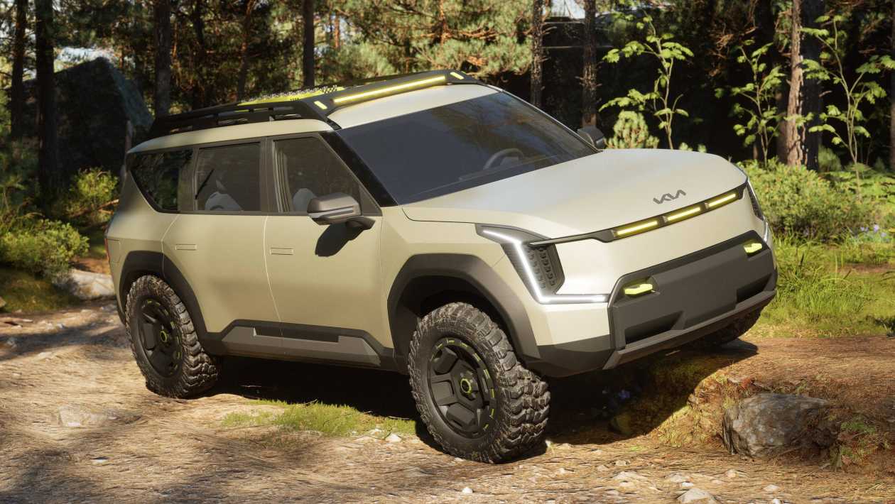 New Kia EV9 Adventure brings out the rugged side of electric SUV for ...