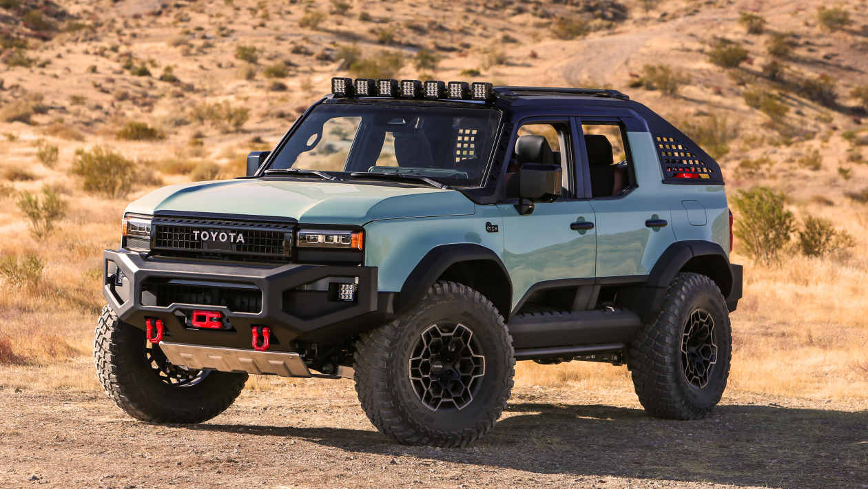 Toyota Land Cruiser ROX concept is an homage to open-air off-roaders of ...