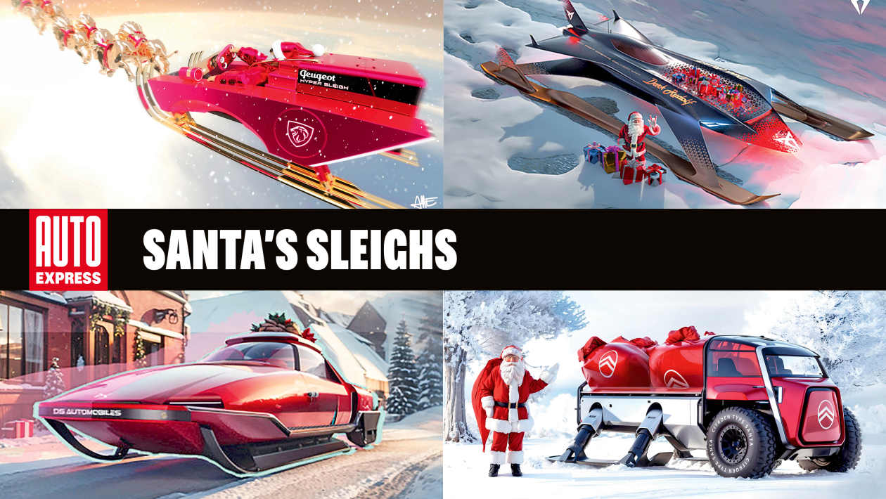 Santa’s sleigh… by the world’s best car designers | Auto Express