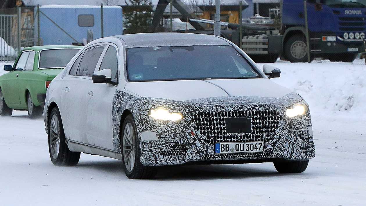 Mercedes-Maybach S-Class test mule - pictures | Auto Express