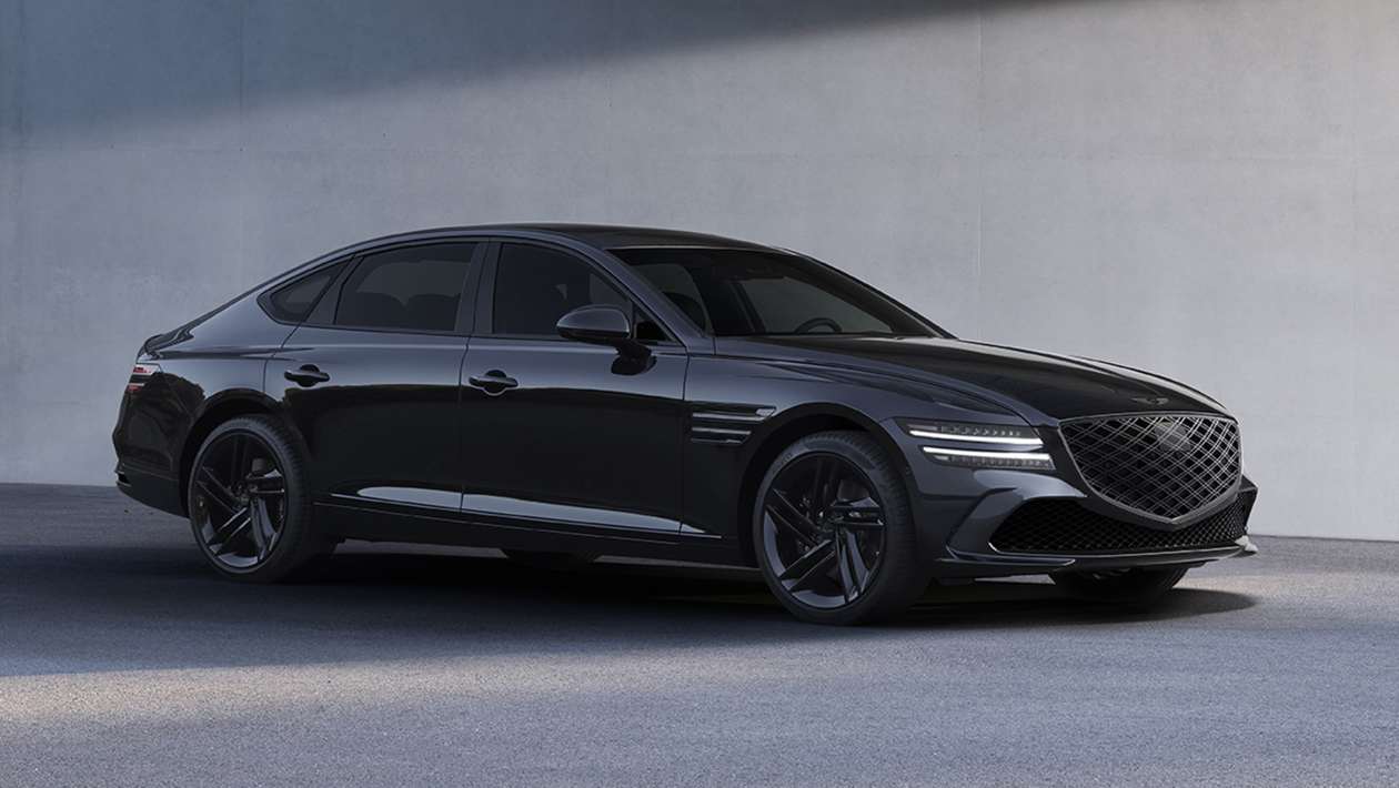 New Genesis G80 Black could be the stealthiest saloon in the world ...