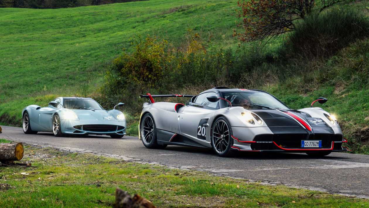 Pagani Huayra Codalunga v Huayra Roadster BC – £10m of hypercar ...