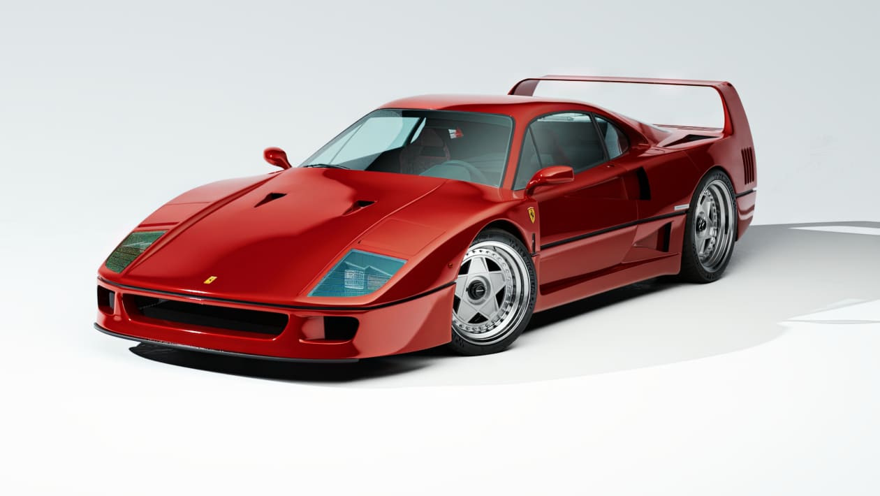 Can these upgrades make the Ferrari F40 harder to crash? | evo
