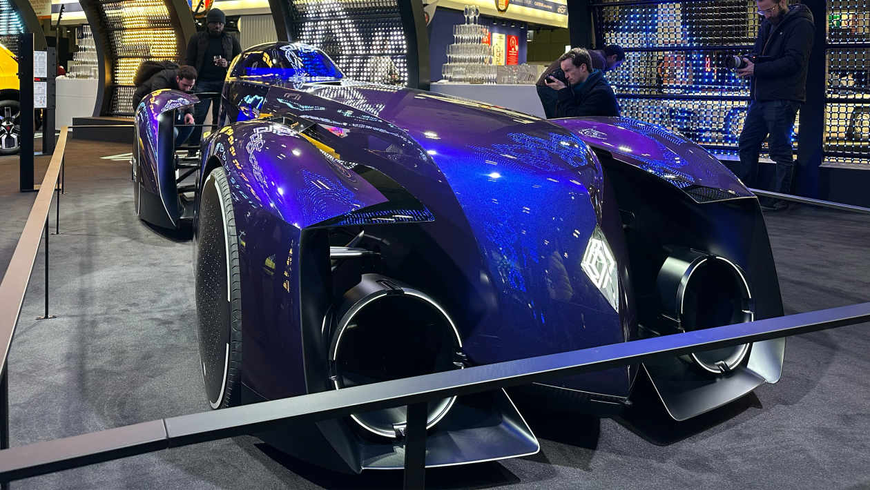 Single-seat Renault Filante Record 2025 is the French brand’s most ...