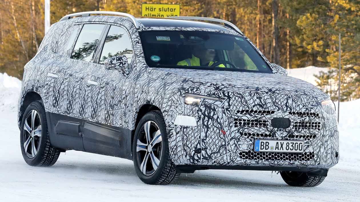 New Mercedes GLB on track for 2026 debut with electric and hybrid ...