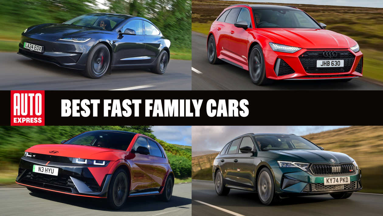 Top 10 best fast family cars 2025 | Auto Express