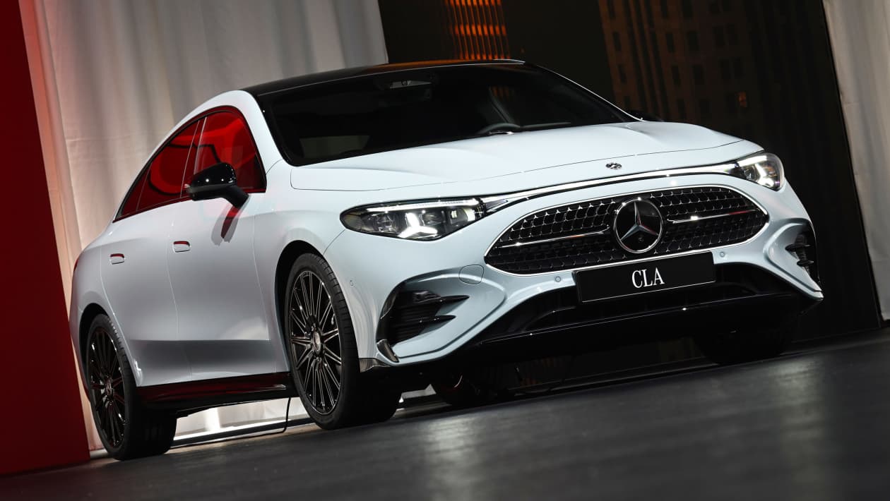 New Mercedes CLA revealed – £46k BMW 2-series rival packs EV and hybrid ...