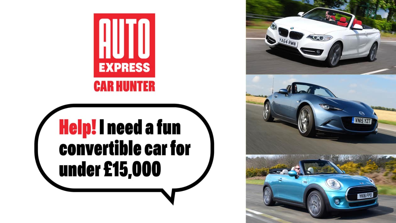 Used convertible cars for under £15,000 - pictures | Auto Express