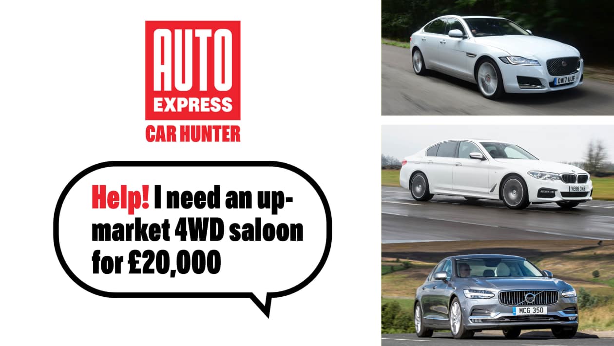 Used Car Hunter: flash, four-wheel drive saloons for £20,000 | Auto Express