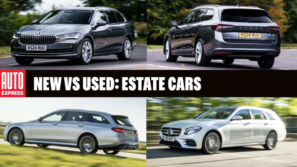 New vs used estate cars: Skoda Superb or Mercedes E-Class? | Auto Express