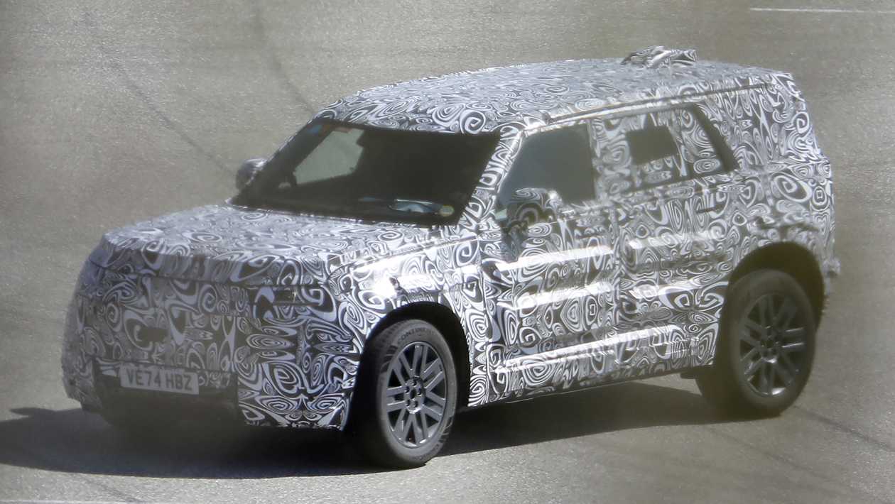New baby Land Rover Defender Sport on the way and we’ve spotted it ...