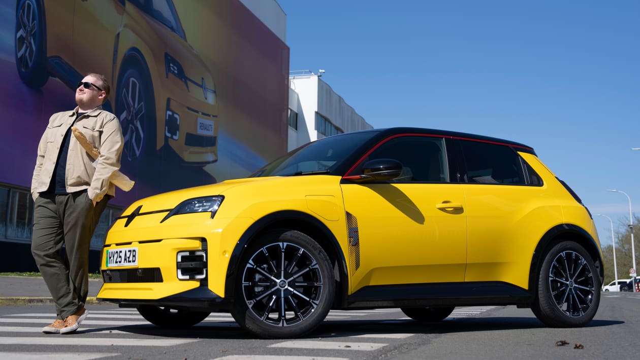 Renault 5 E-Tech Iconic Five long-term test: wicker baguette holder is ...