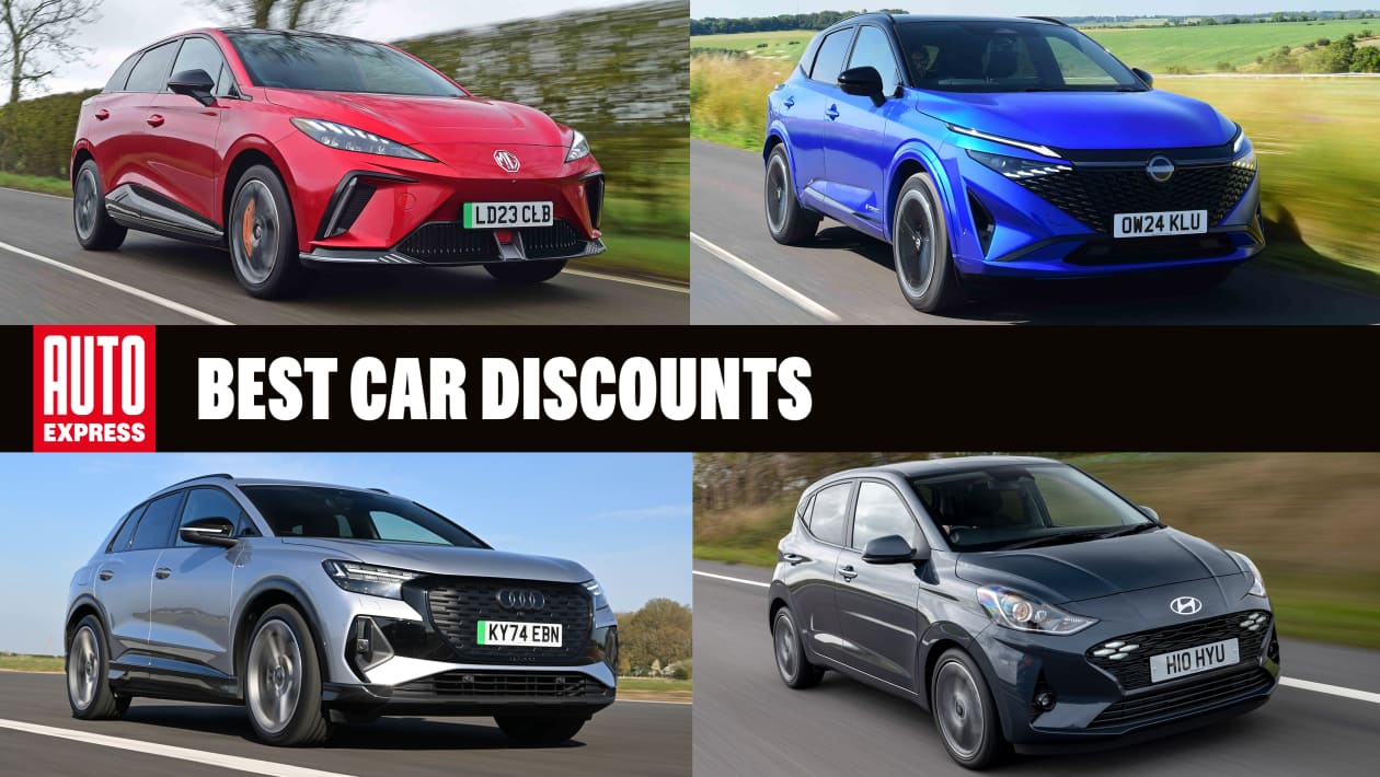 Best car discounts – big savings on list prices of today’s top new cars ...