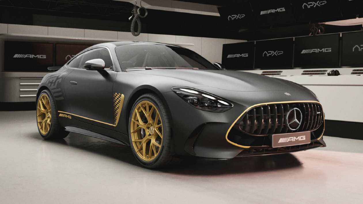 Mercedes-AMG GT APXGP Edition is Brad Pitt’s F1 movie company car | evo