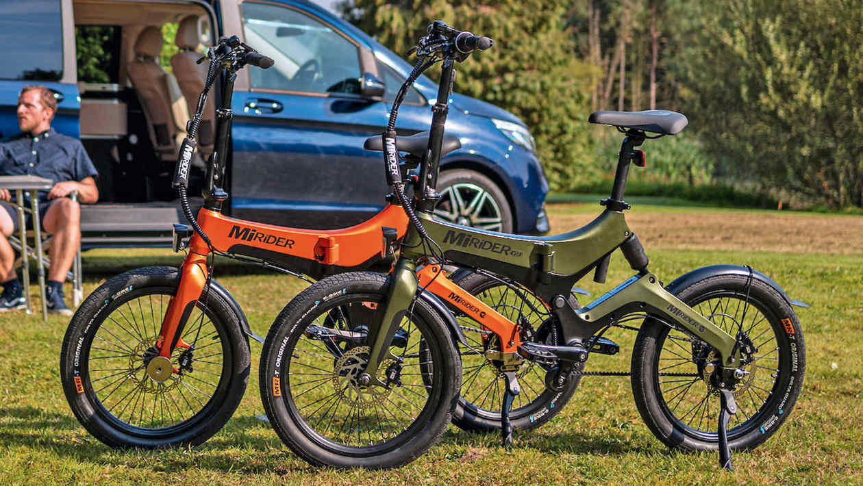 MiRider 20 folding electric bike review | Auto Express