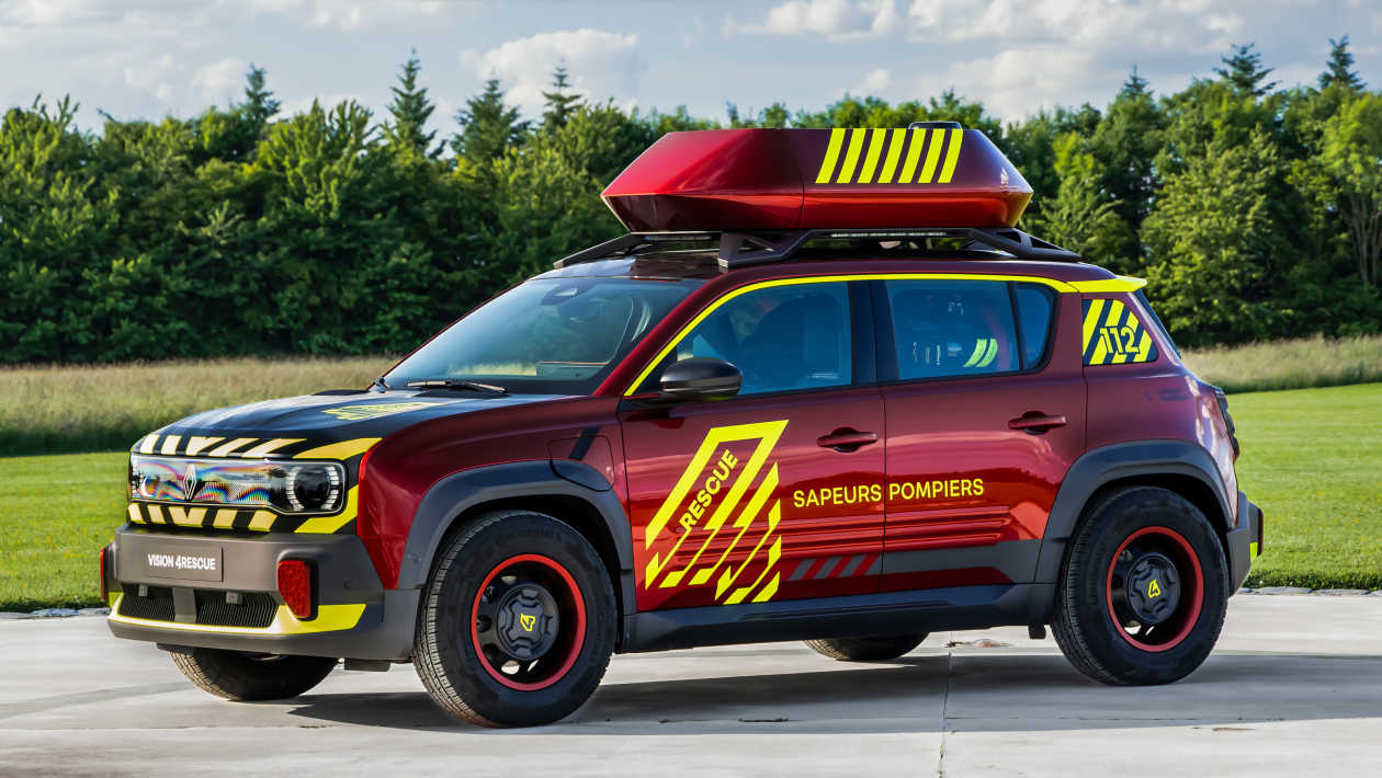 Renault 4 to the rescue! New Vision 4Rescue concept is a hi-tech ...