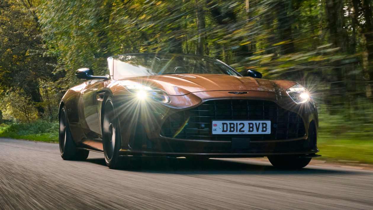 Aston Martin DB12 Volante 2025 review – Britain’s Ferrari Roma Spider ...