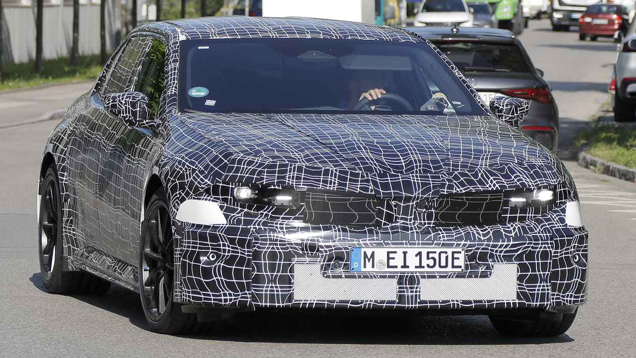 The BMW M3 is going electric – test mules spied on the road | evo