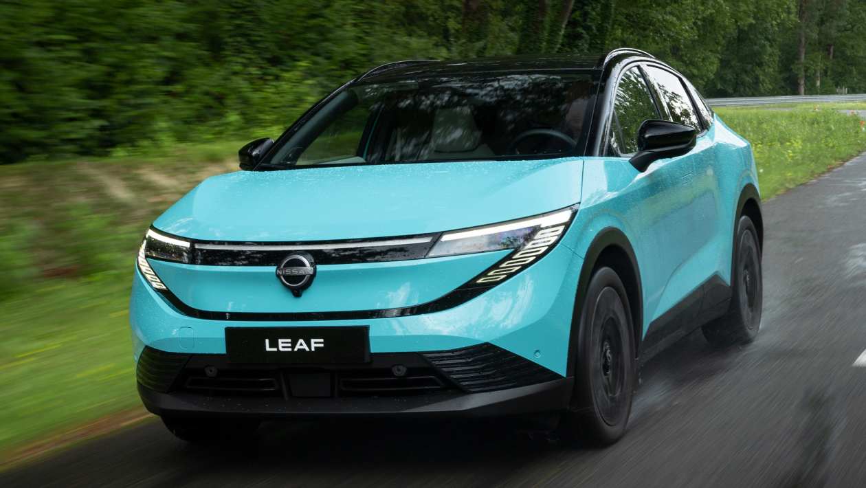 Nissan Leaf review 2026 - price, boot space & dimensions | Auto Express