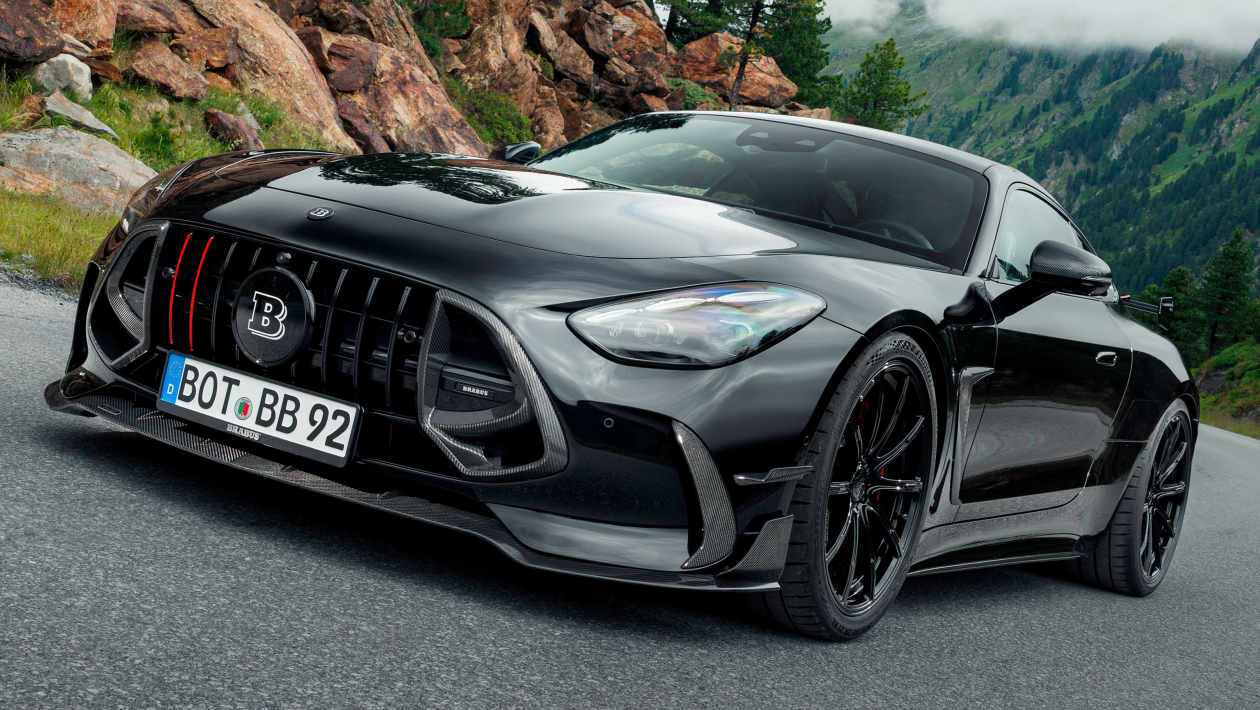 Mercedes-AMG GT gets a major power boost, courtesy of Brabus | Auto Express