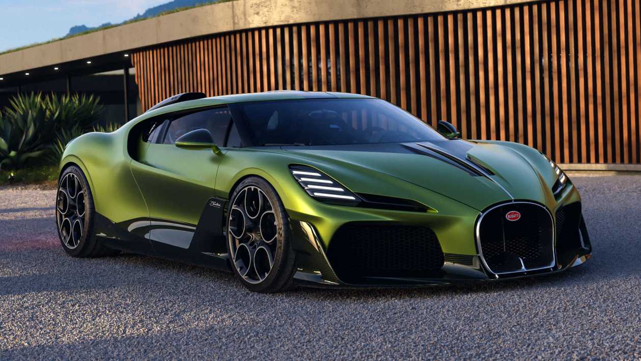 Stunning one-off Bugatti Brouillard revealed with a horse’s head inside ...