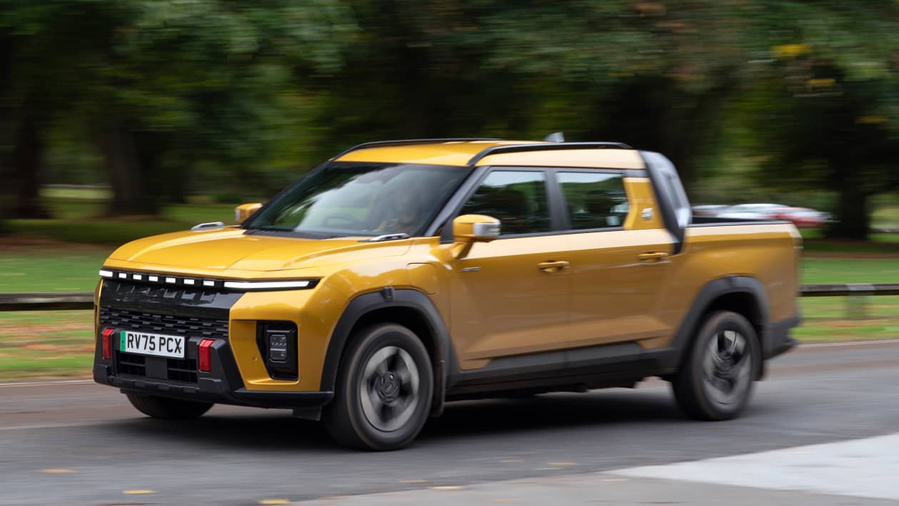 New KGM Musso EV 2025 review: the most convincing electric pick-up to ...