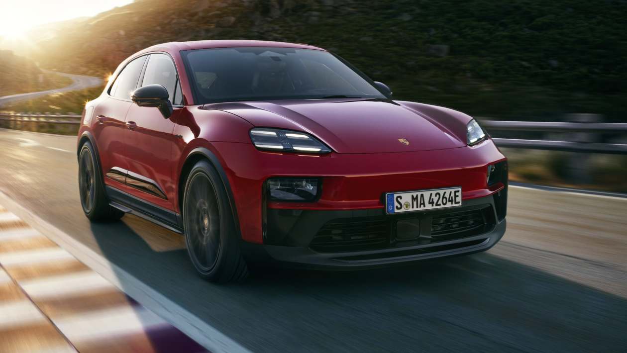 Porsche Macan GTS electric SUV to rival the Tesla Model Y Performance | evo