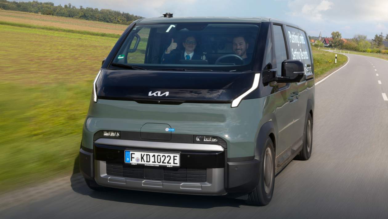 Who needs diesels? Kia PV5 does record-breaking 431 miles with a full ...