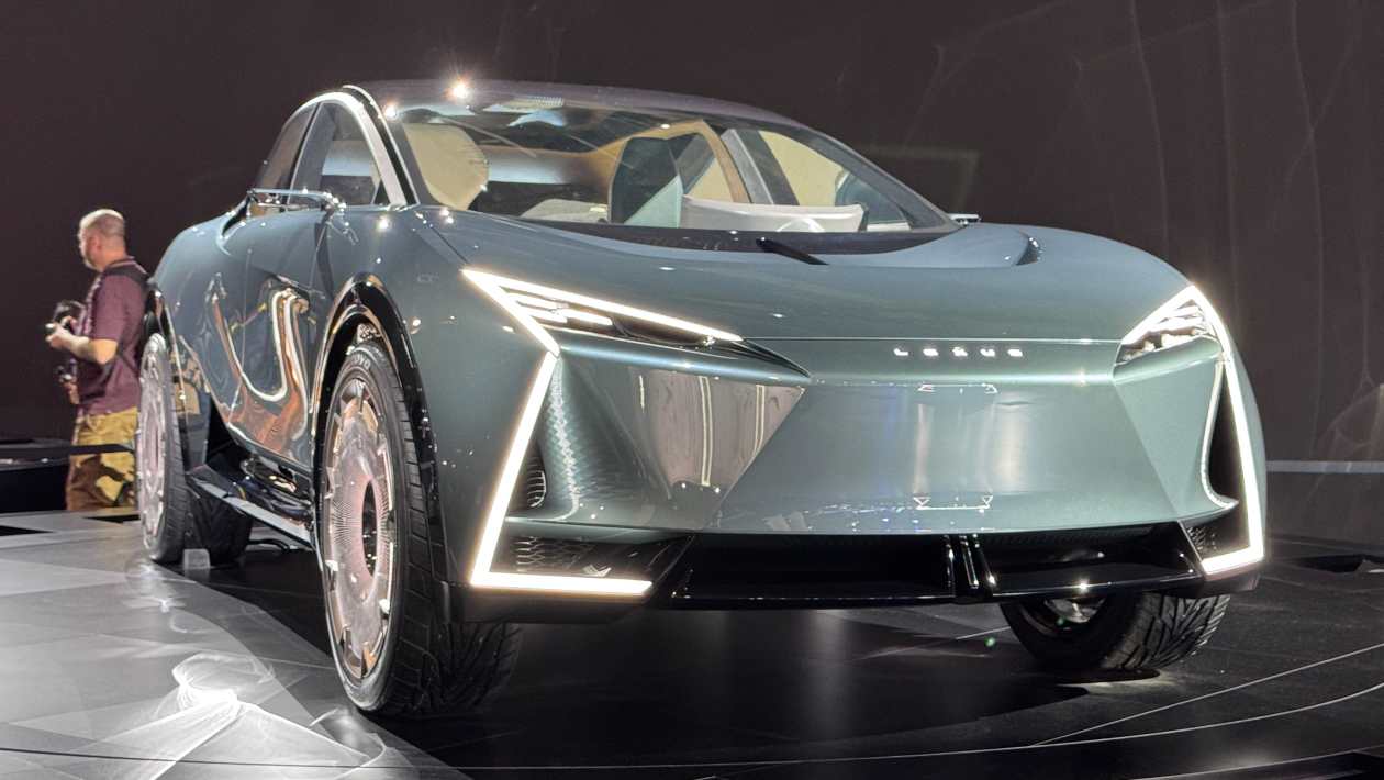New Lexus LS Coupe Concept previews future Range Rover Sport rival ...