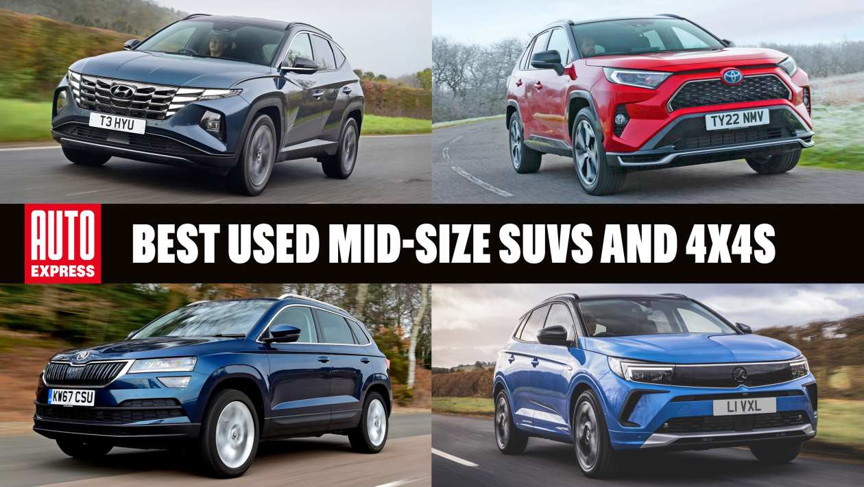 Best used mid-size SUVs and 4x4s 2025 - pictures | Auto Express