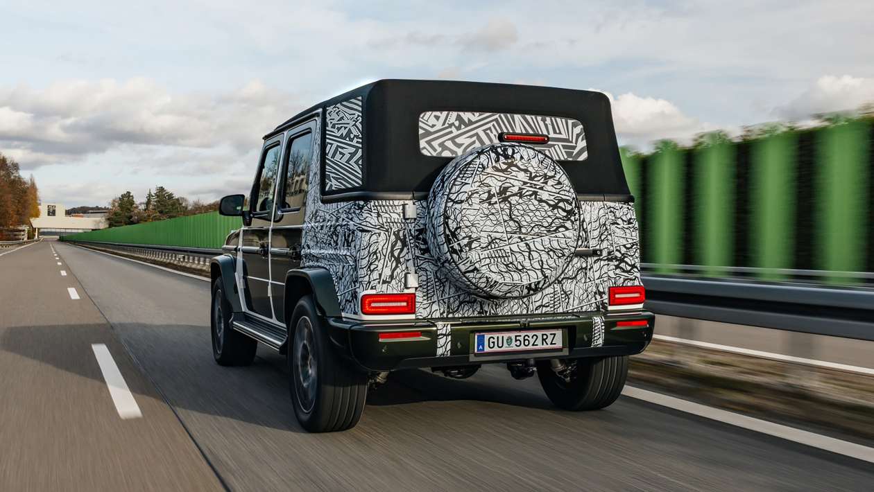 Mercedes G-Class Cabriolet set for long-awaited return and it’s a four ...