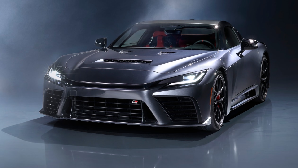 The Toyota GR GT is a V8, rear-wheel drive Aston Martin Vantage rival | evo