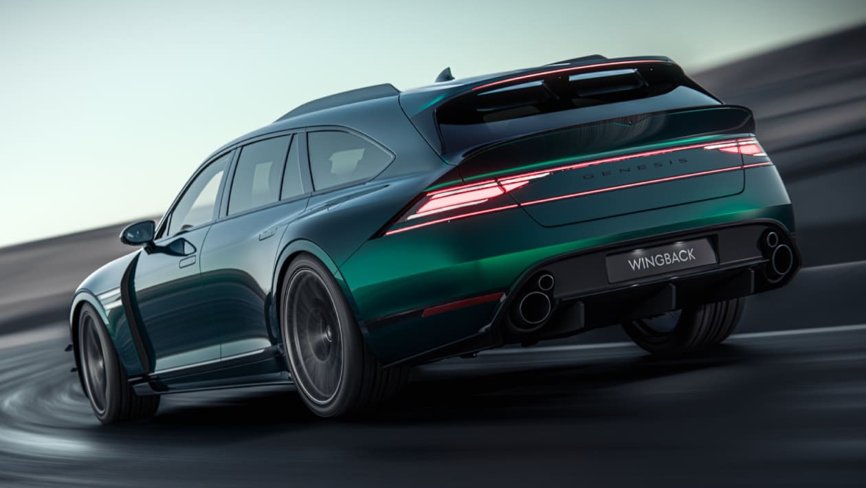 Genesis G90 Wingback teases a possible BMW M5 Touring rival | evo