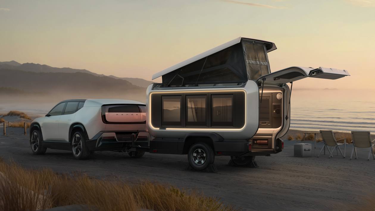New Honda Base Station Prototype is the space age caravan your EV's ...