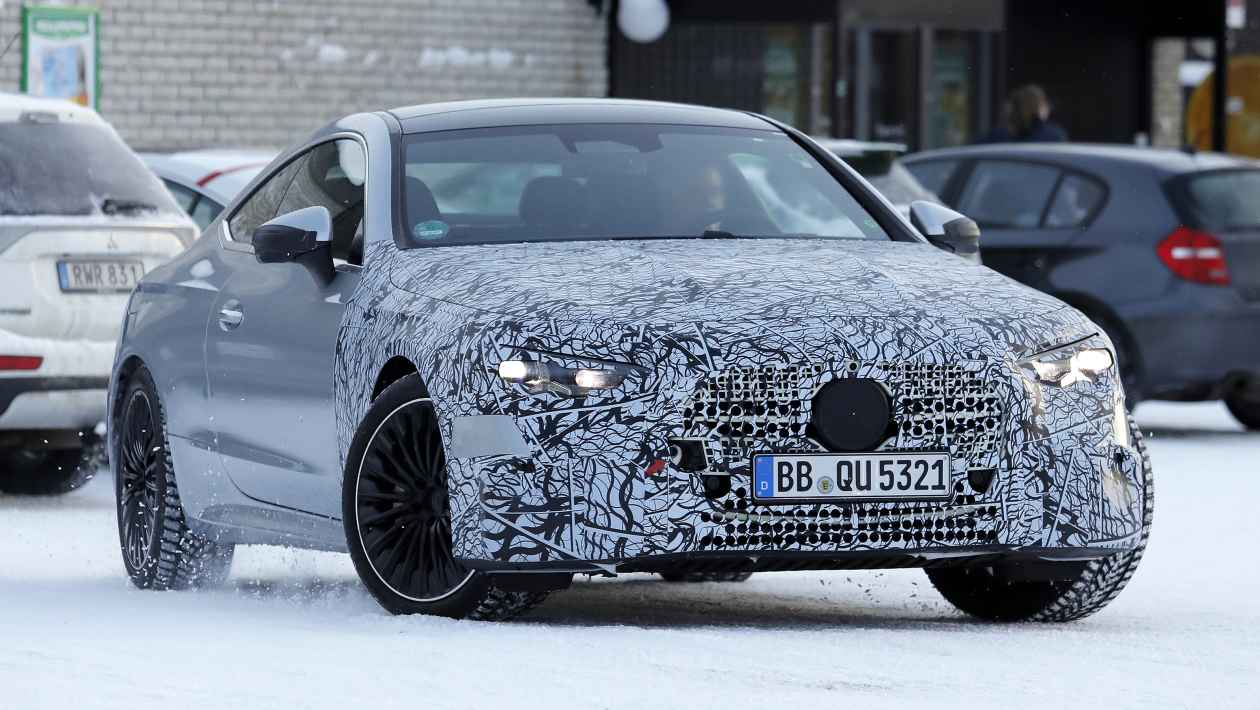 Updated Mercedes CLE Coupe is getting ‘the big new grille’ and V8 power ...