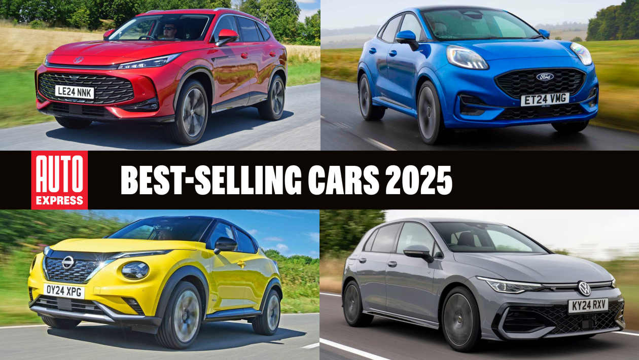 Best-selling cars of 2025 | Auto Express
