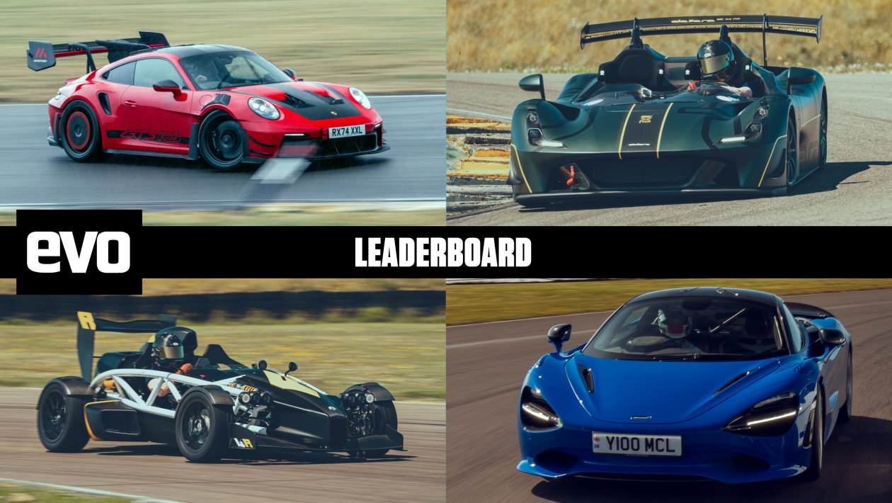evo Leaderboard lap times – the world's fastest cars tested on track | evo