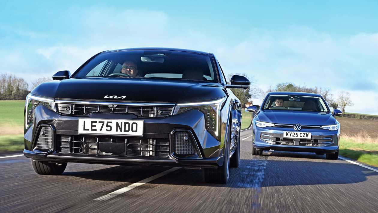 Volkswagen Golf vs Kia K4: a David and Goliath family hatchback ...