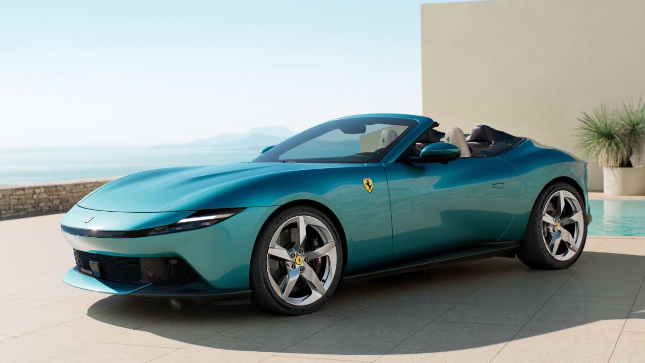 New Ferrari Amalfi Spider: gorgeous sports car gets the convertible ...