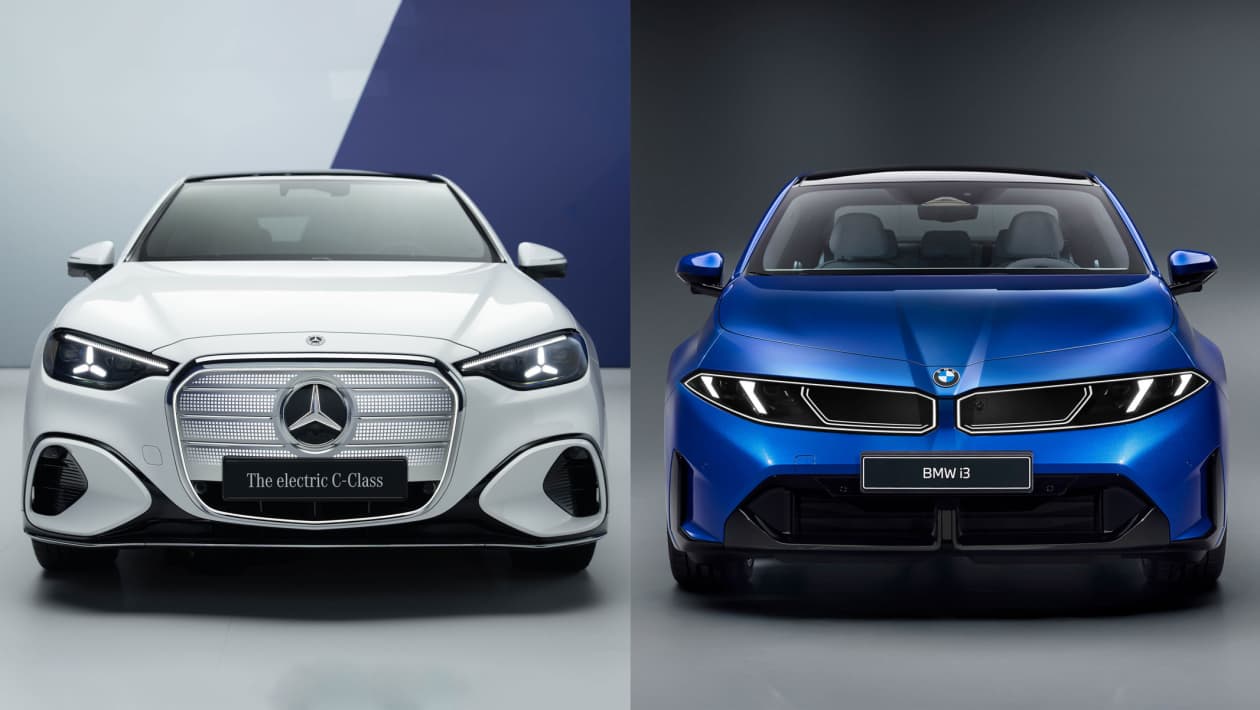 Mercedes C-Class Electric vs BMW i3: which new EV executive saloon does ...