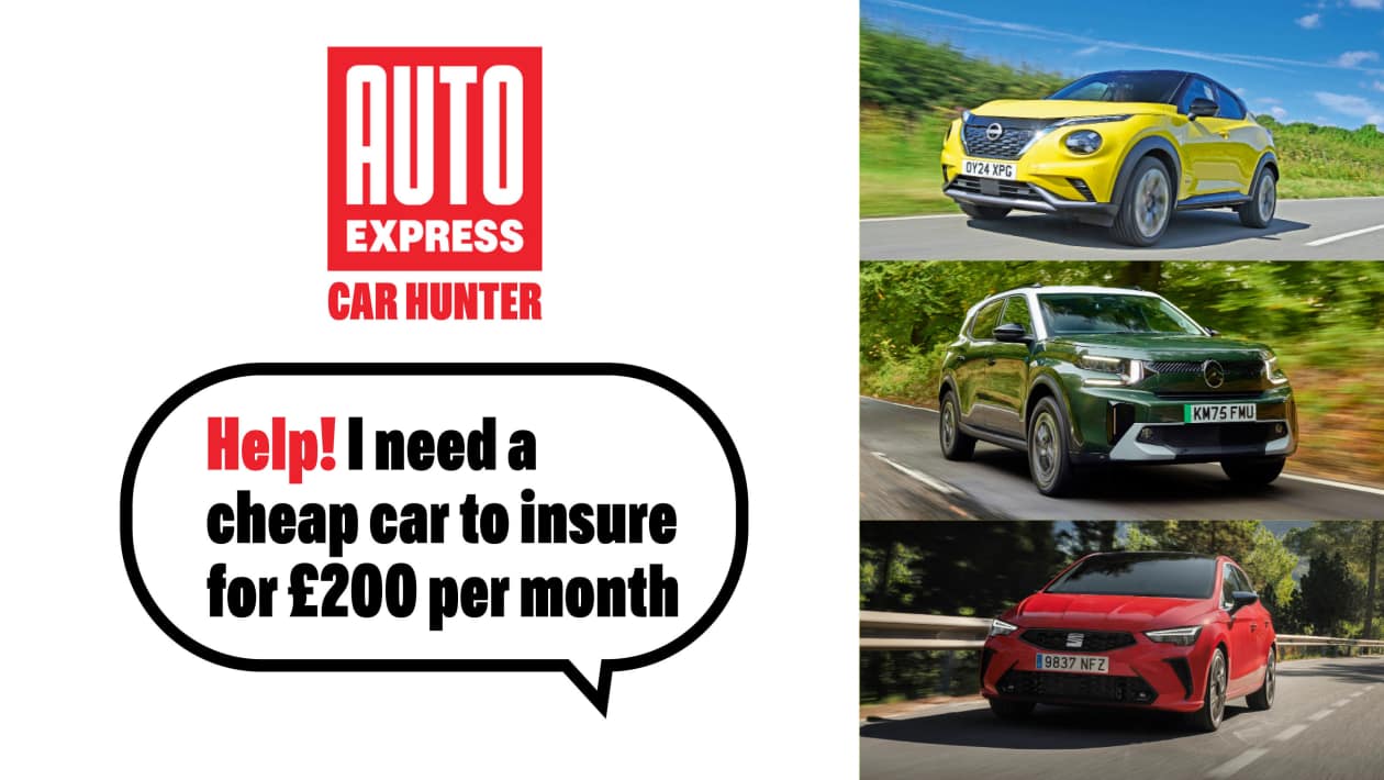 Car Hunter: cars under £200 a month that'll be peanuts to insure | Auto ...