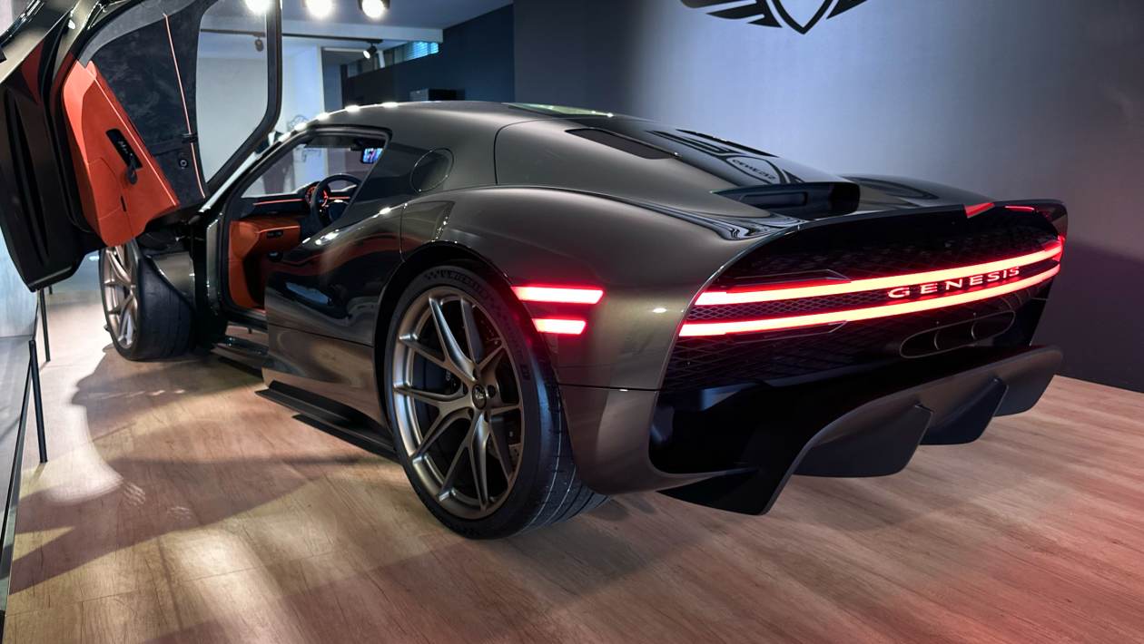 The Genesis Magma GT supercar has received an update before it's even ...
