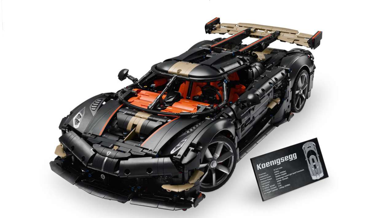 This 69-mph life-size Koenigsegg is the fastest drivable Lego ever ...